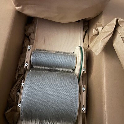 Fiber Blending Board, Wool Blending, Making Rolags, DIY Kit 108TPI ...
