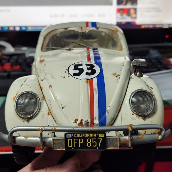 Herbie 53 Racing RC 1/12 1/10 A5 Filler Sheet Stickers Mardave Kamtec ...