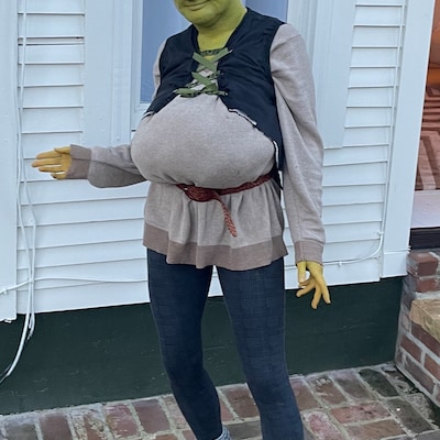 Shrek the Musical Shrek Nose Foam Latex Prosthetic Halloween Theatrical ...