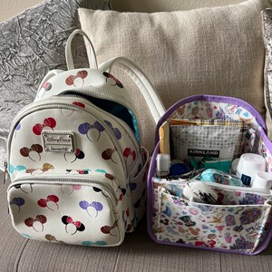 Mini Backpack Organizer Transferable Insert for Loungefly - Etsy