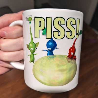 Pikmin PISS Mug - Etsy