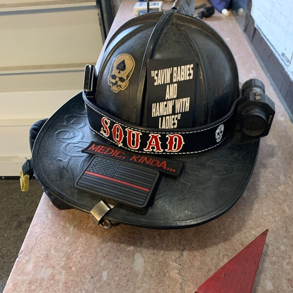 Personalized Firefighter SCBA Leather Mask Cover for Scott AV-3000 Mask ...