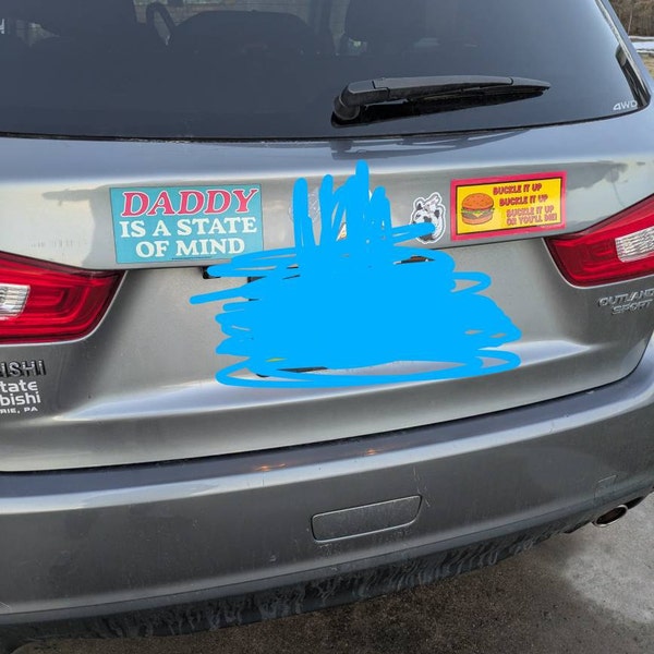 Lil Nugget on Board | Chicken | Food | Snack | Bumper Sticker | Baby ...