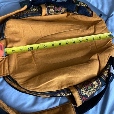 Mocha Hmong Backpack With Bird Pattern Embroidery, Boho Backpack ...