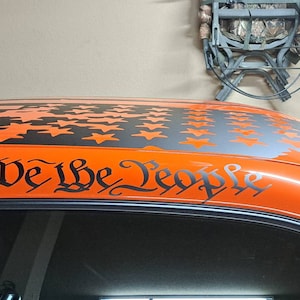 CUSTOM TEXT 42 Windshield BROW Vinyl Decal Sticker - Etsy