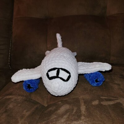 CROCHET AIRPLANE PATTERN, Plush Plane Toy Amigurumi Pattern, Crochet ...