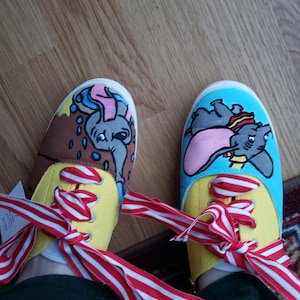 Custom Cartoon Shoes Hand Painted - Etsy
