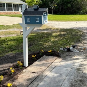 Dog Mailbox Amish Handmade Wooden Metal Insert USPS Approved - Etsy