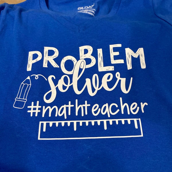 Problem Solver Svg,problem Solver Shirt Svg,teacher Svg,super Teacher ...