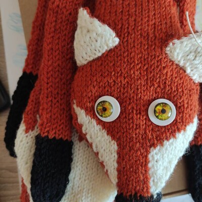 Knitted Winter Socks With Dwarfs for 5-6 Age Child - Etsy