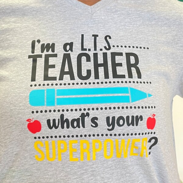 I'm a Teacher, Whats Your Superpower? SVG, Cute Teacher Svg, Teacher's ...