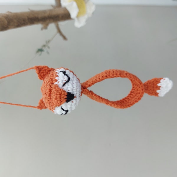 CROCHET PATTERN Simple Fox Bookmark Crochet Amigurumi Bookmark ...