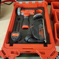 Packout Crate Hand Tool Insert Organizer for Milwaukee Packout Crate ...