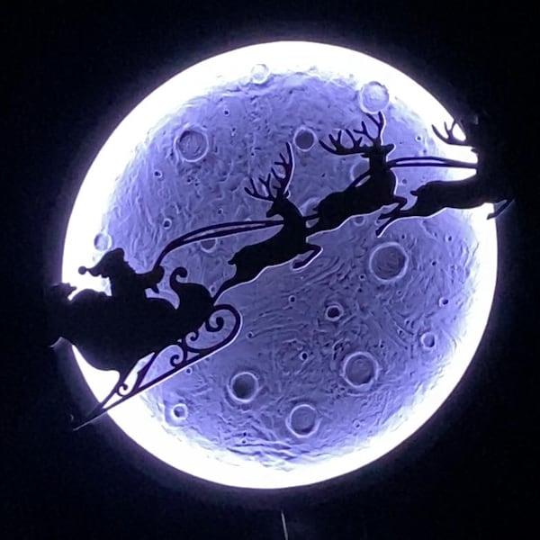 Realistic DIY Moon With 3D Illusion Instructional Pdf/how-to Guide ...