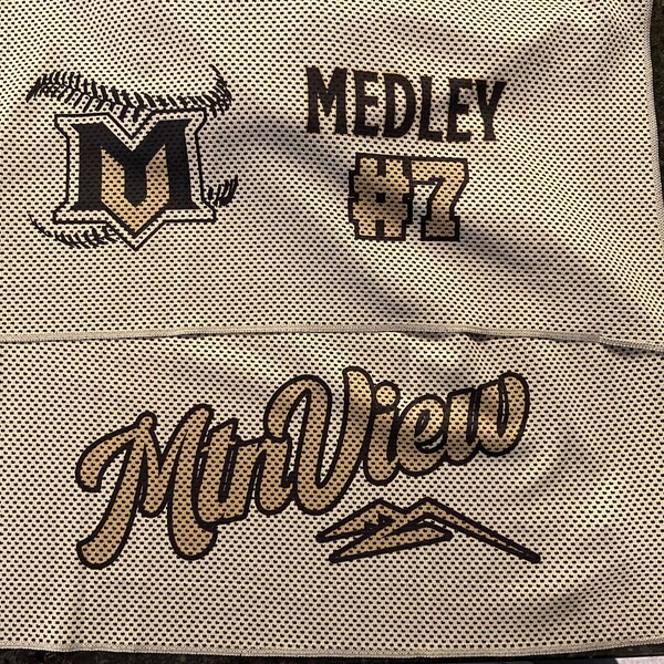 Personalized Cooling Sports Towel Baseball Team Custom Order Wet Rag ...