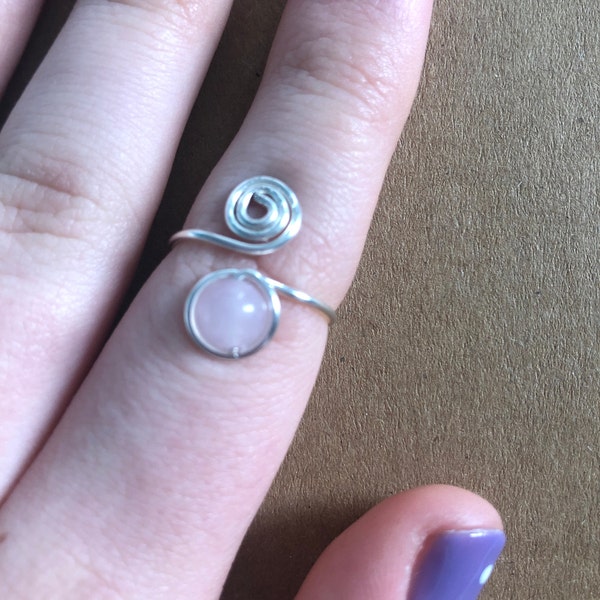 Music Note Ring, Treble Clef Ring, Adjustable Ring, Wire Wrapped Rings ...