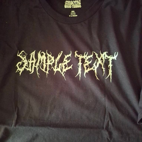 Heavy Metal Blegh Sweatshirt Drippy Gothic Font Sweatshirt for Metal ...