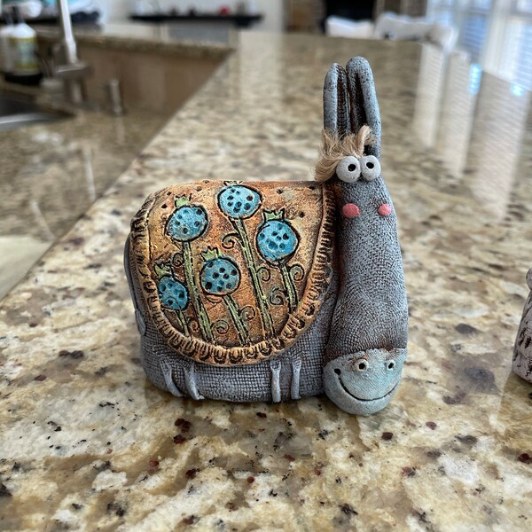 Ceramic Family Sculpture, Ceramic Wall Hanging, Gift From Daughter ...