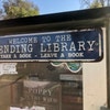 Lending Library Sign Reading Community Share Library Sign Book Share ...