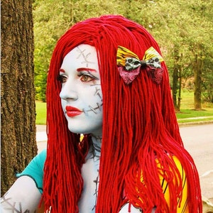 Bright Red Cosplay Wig - Etsy