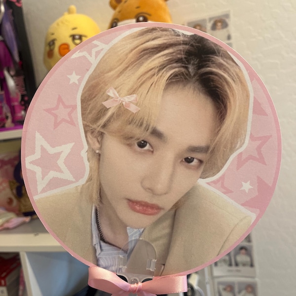 Ateez Fanmade Bow Medium Pickets | Kpop Concert Picket - Etsy