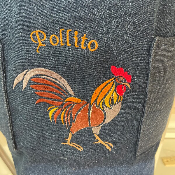 Rooster 5 Sizes, Machine Embroidery Design. Farm Animal Embroidery ...