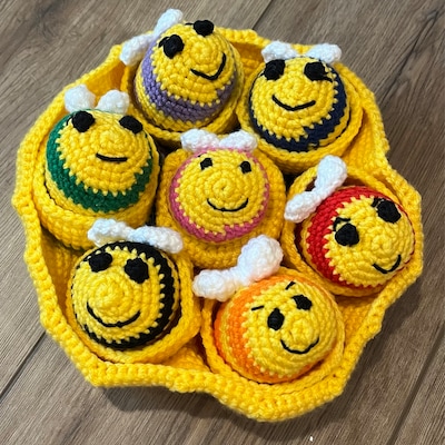 Crochet Pattern Set 3 in 1 Montessori Infinity Cube Fidget Toy Crochet ...