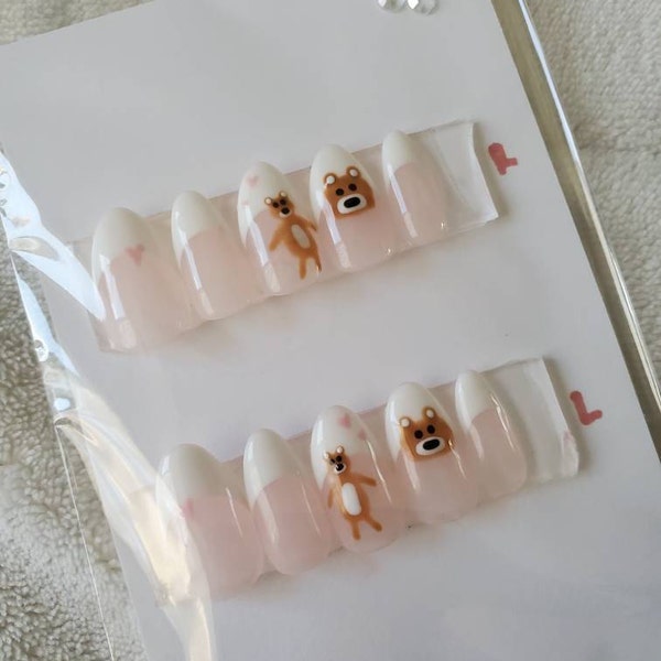 Y2k Grunge Cross Nails - Etsy