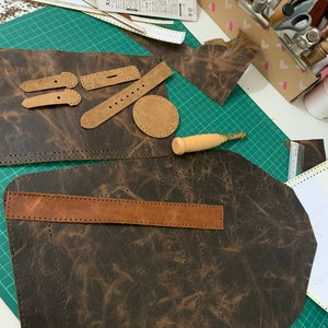 Skull Leather Bag Pattern PDF Pattern & Instructional Video - Etsy Canada