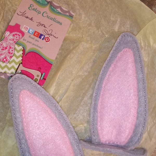 Bunny Ear Clips, Bunny Ears, Bunny Ear Photo Prop, Easter Bunny Ears ...