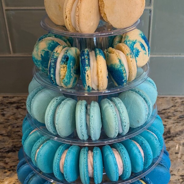 Customizable Seashell Macarons - Etsy