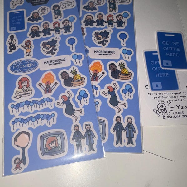 JJK Sticker Sheet| Jujutsu Kaisen Sticker Sheet, Phone Sticker, Journal ...