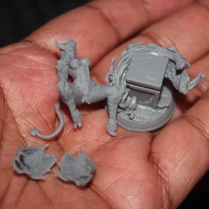 Pretty Good Knight / Tabletop Model / Miniature Figurine Realstone ...