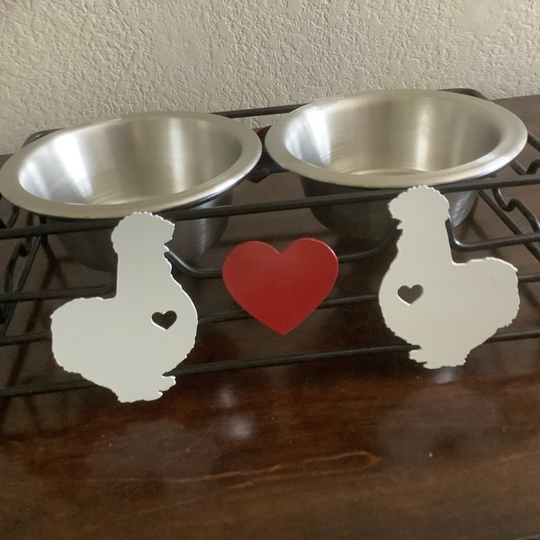 Rustic 3-dimensional Metal Tree/snowman | Metal Art | Metal Christmas ...