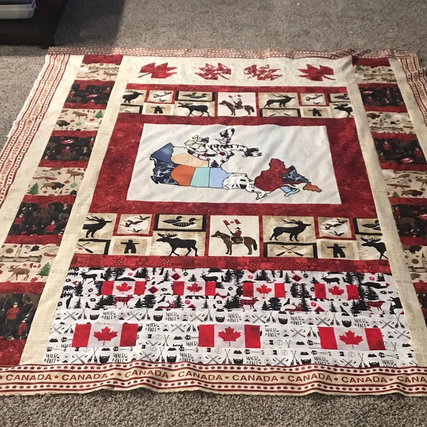 USA PATCHWORK MAP Quilt Pattern From Quilts by Elena Full Sized ...