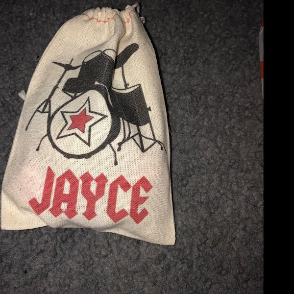 Personalized Rockstar Birthday Party Favor Bag: Music Theme Goodie Bag ...