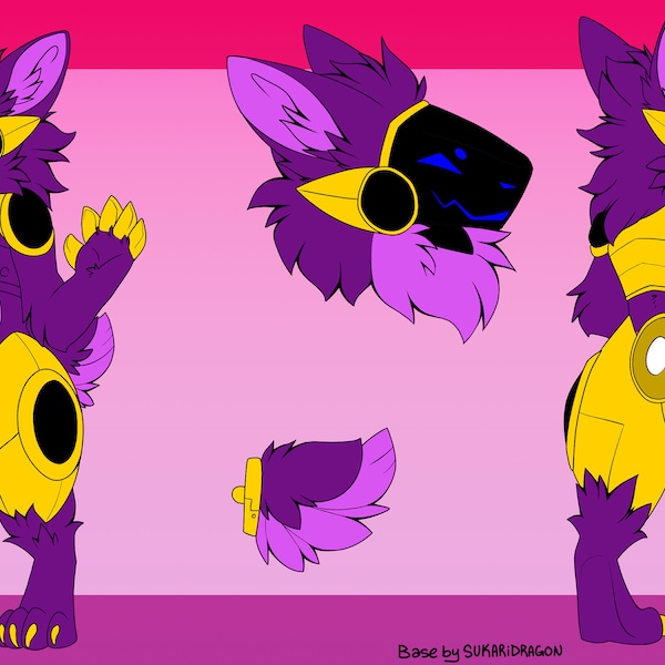 P2U Protogen Base - Etsy