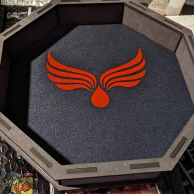 Two Tier Board Game Card Holder, Tabletop Gaming Card Rail, Wooden ...