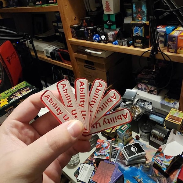 Ability Used Marker - Pokémon TCG - Laser Cut Acrylic - Etsy
