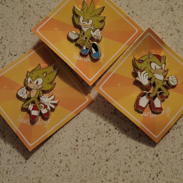 Super Shadow, Super Sonic, Super Silver Sonic the Hedgehog Silver the ...