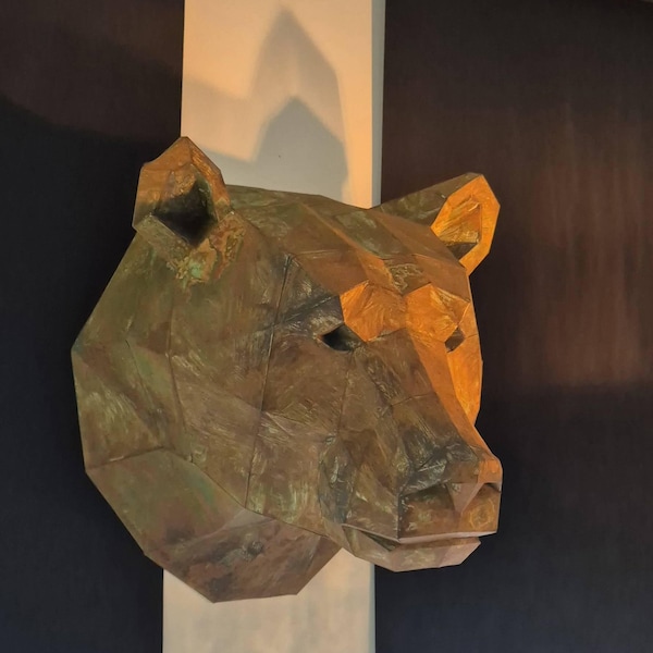 Hammerhead Shark Papercraft, 3D Papercraft, Build Your Own Low Poly ...