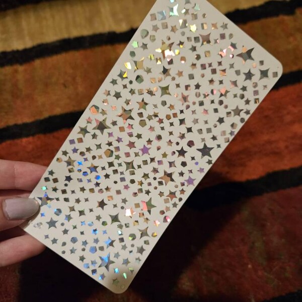 Tiny Sparkle Stickers Vinyl GLOW Star Waterproof Tiny Stars Small ...