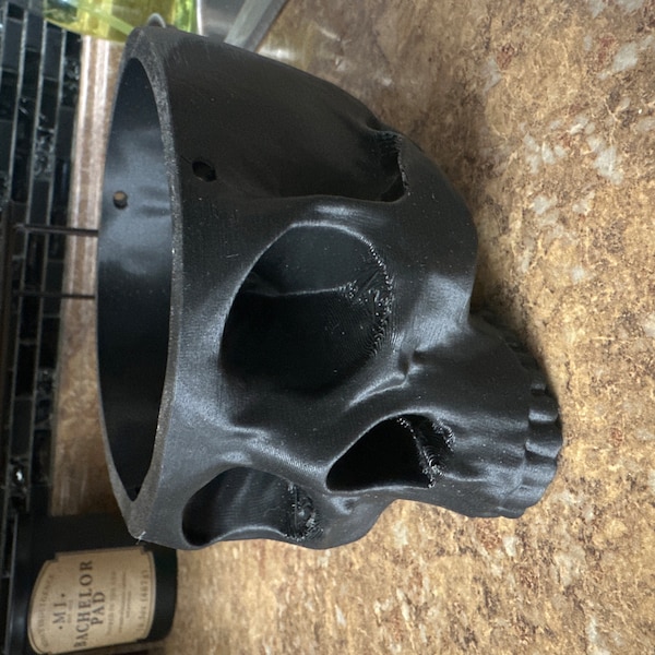 Skull Hanging Planter Pot, Hanging Kit Included - Succulent Planter ...