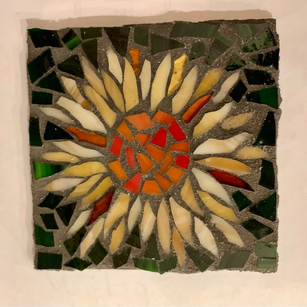 Craft Kits for Adults, Sunflower Kit, Sunflower Mosaic, Mosaic Kit ...