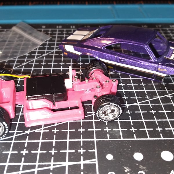 1:64 (rwd-chassis) 3D Printed Body Parts to Build/convert 1/64 Diecast ...
