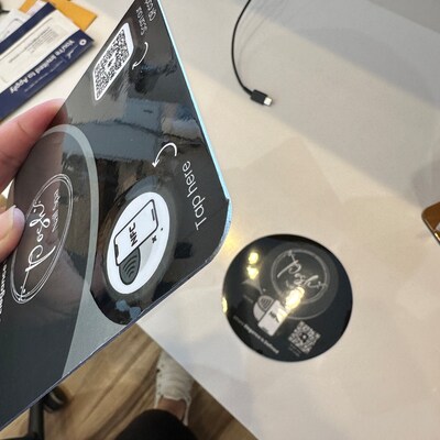 Contactless Business Card Connected Business Card Total Customization ...