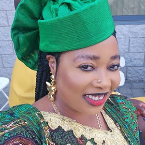 African Zara Cap, Gele Cap, Bride Asooke Outfit, African Party, Wedding ...