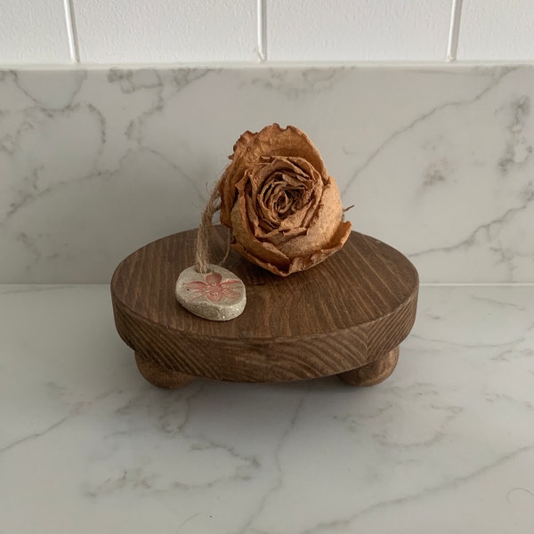 Mini Wood Stand / Wooden Stand for Tiered Tray / Farmhouse Riser / Mug ...