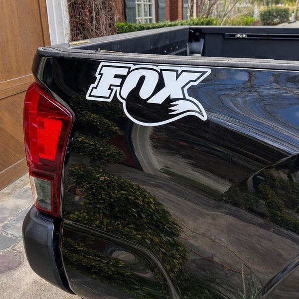 Fox Shocks Logo Decal - Etsy