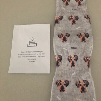Custom Pet Socks with Name Custom Photo Socks, Custom Socks ...